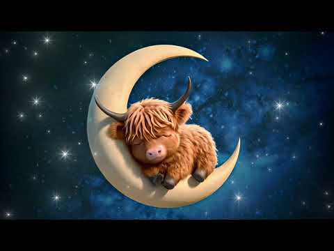 Calming Sleep Music with Gentle visuals | 1 Hour of Relaxation | Sleeping Cow