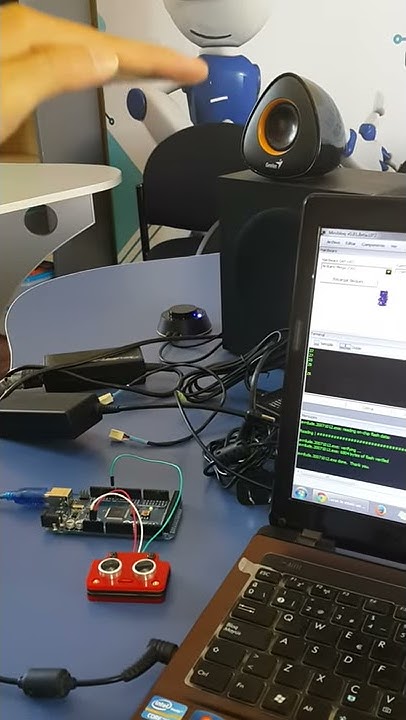 Prueba de Sensor de Ultrasonido con Arduino UNO y Software Minibloq - YouTube
