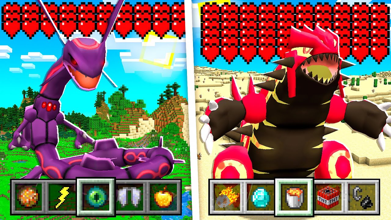 MORPHING Into EVERY POKEMON in Minecraft! - YouTube