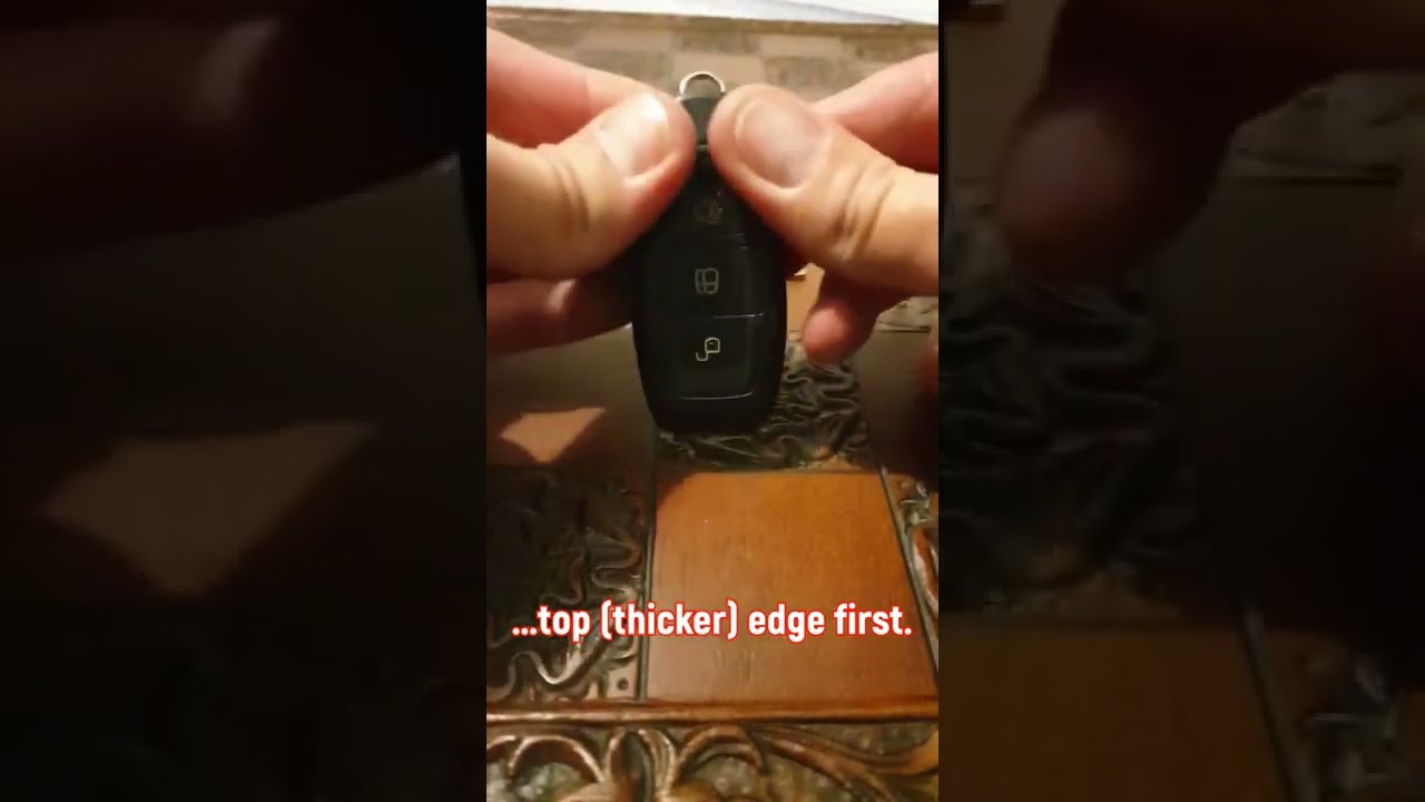 Ford Keyless Battery Replacement – How to Change Key Fob Battery ...