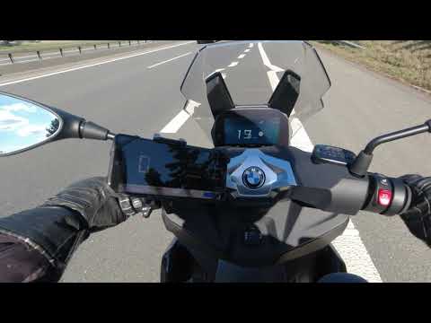 BMW C 400 X (2022): 0 - 100 km/h + Top Speed (GPS)