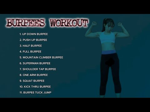 11 MINUTE BURPEES HIIT WORKOUT || INTENSE BURPEE WORKOUT AT HOME ...