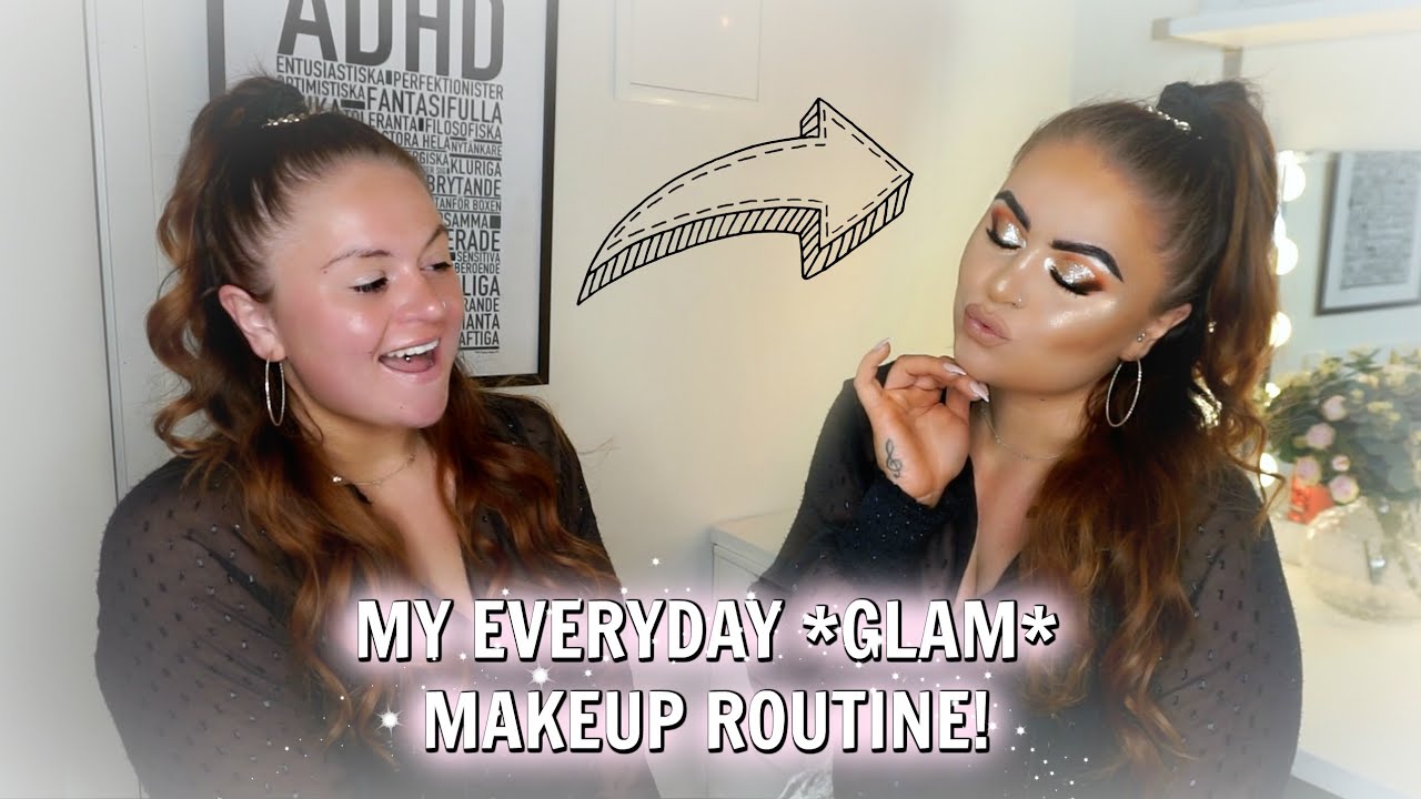 My Everyday Glam Makeup Routine 2020 Youtube