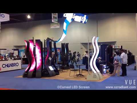 2013 NAB SHOW FOR CURVED LED SCREEN - YouTube