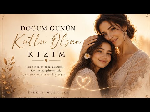 Doğum Günün Kutlu Olsun Kızım 🎂❤️ İyi Ki Doğdun Canım Kızım  