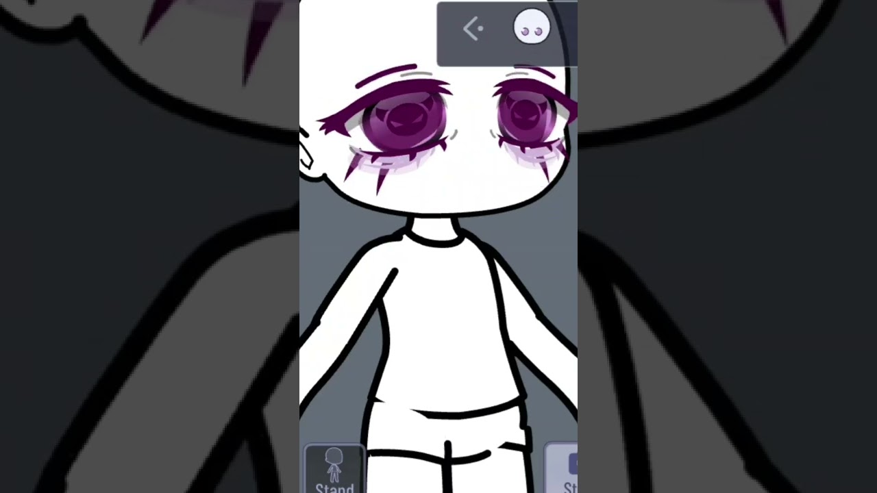 detailed gacha hack eyes - YouTube