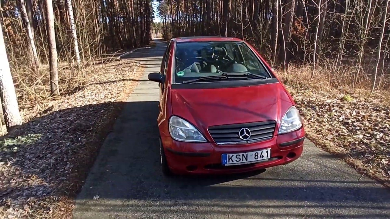 Mercedes-Benz A170 2000г. Киев. - YouTube