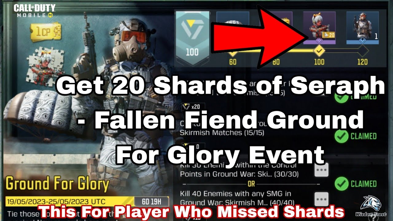 Get FREE 20 Shards of Seraph - Fallen Fiend Ground For Glory Event in ...