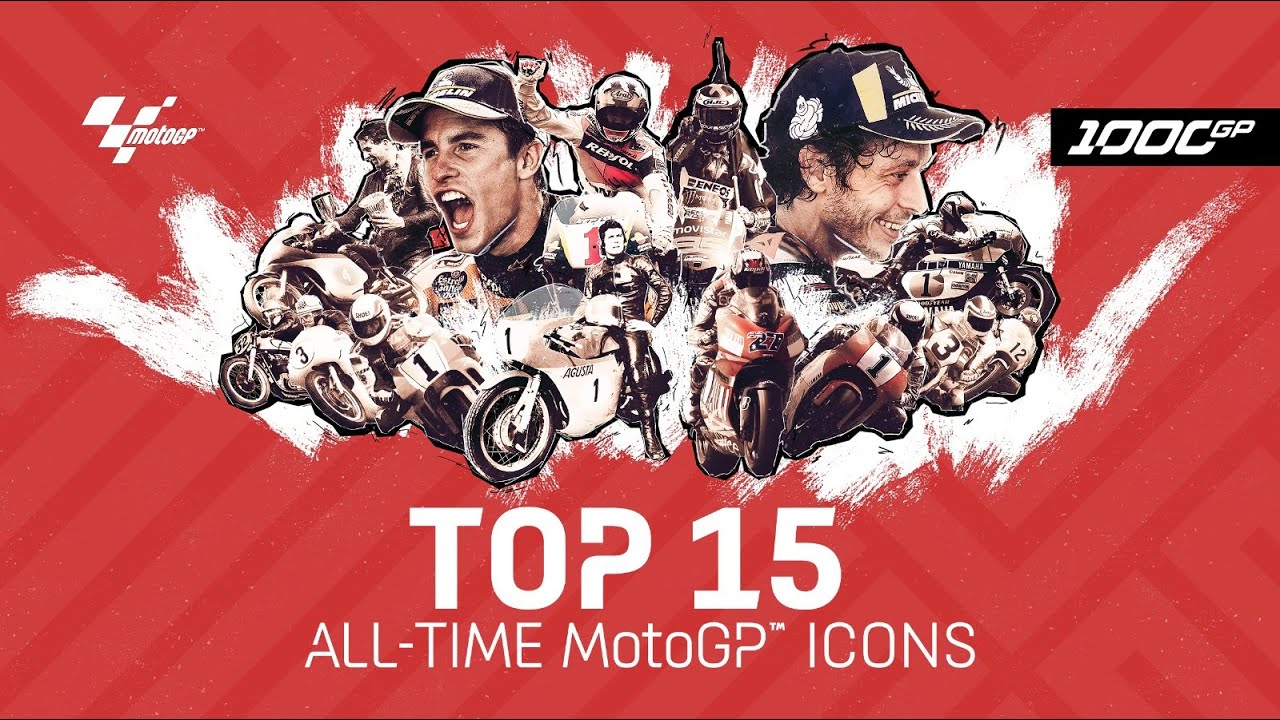 Top 15 All-Time MotoGP™ Icons! 👑 | #GP1000 - YouTube
