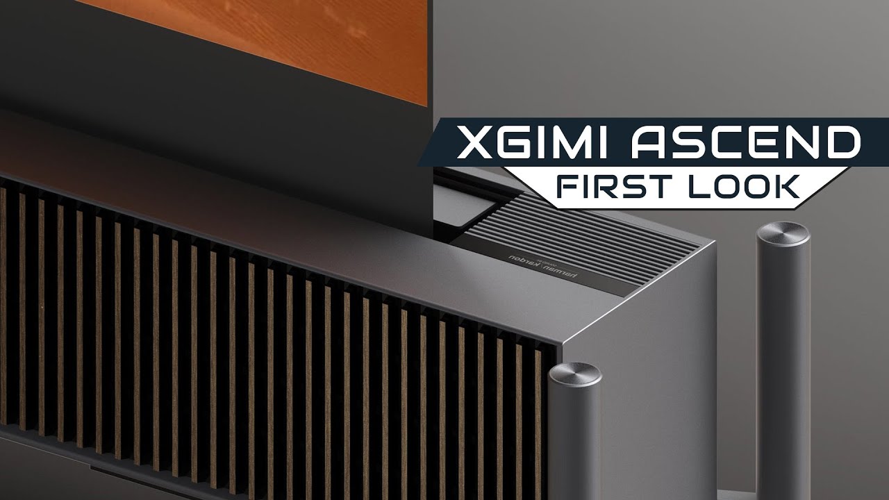 Die Zukunft von Leinwand und Soundbar in einem System - XGIMI Ascend im ...