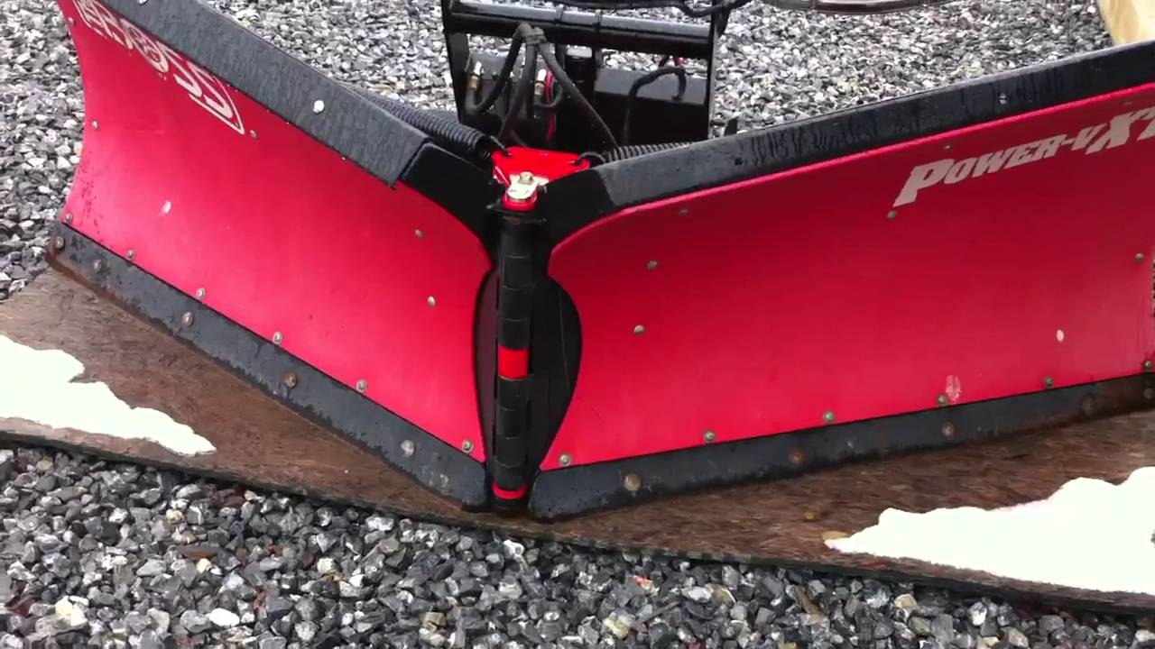 The boss snow plow - YouTube