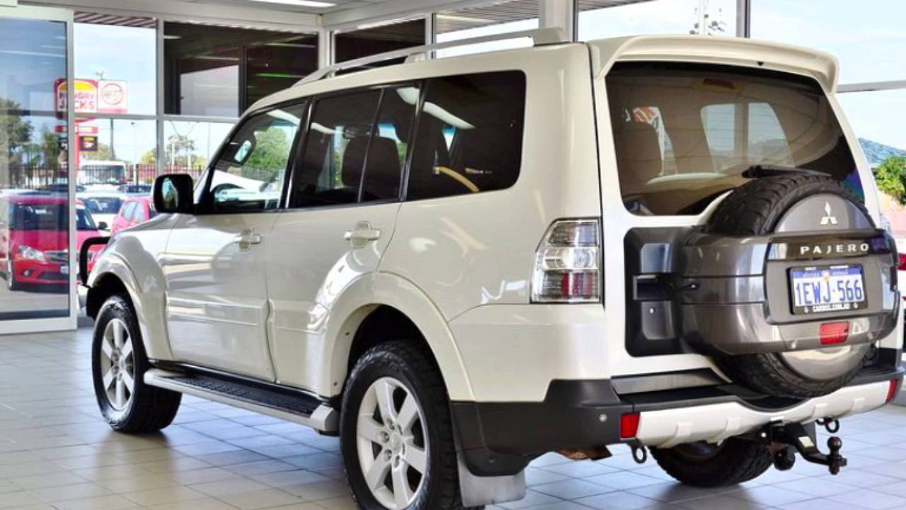 2008 Mitsubishi Pajero NS VR-X LWB (4x4) White 5 Speed Auto Sports Mode ...