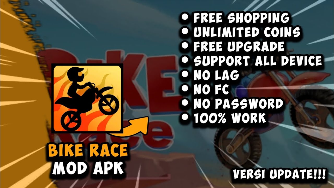 BIKE RACE MOD APK [ NO PW ] || VERSI UPDATE!!! - YouTube