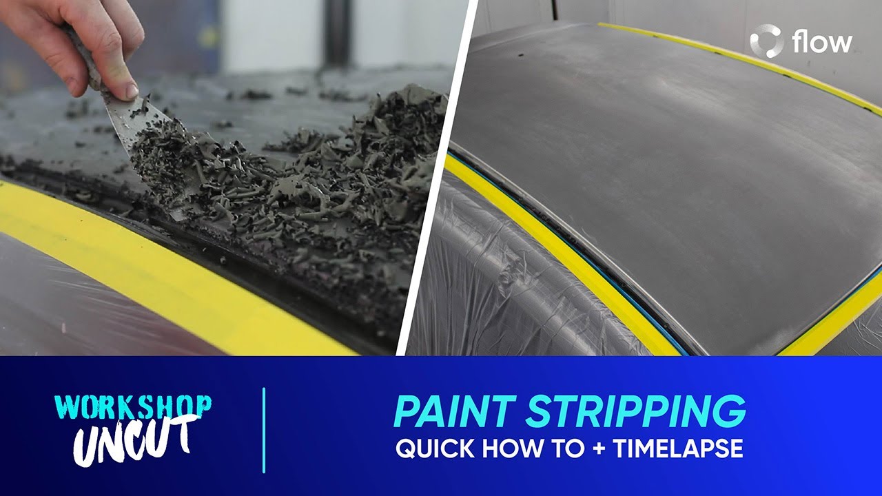 Paint Stripping: Quick How To + Timelapse - YouTube