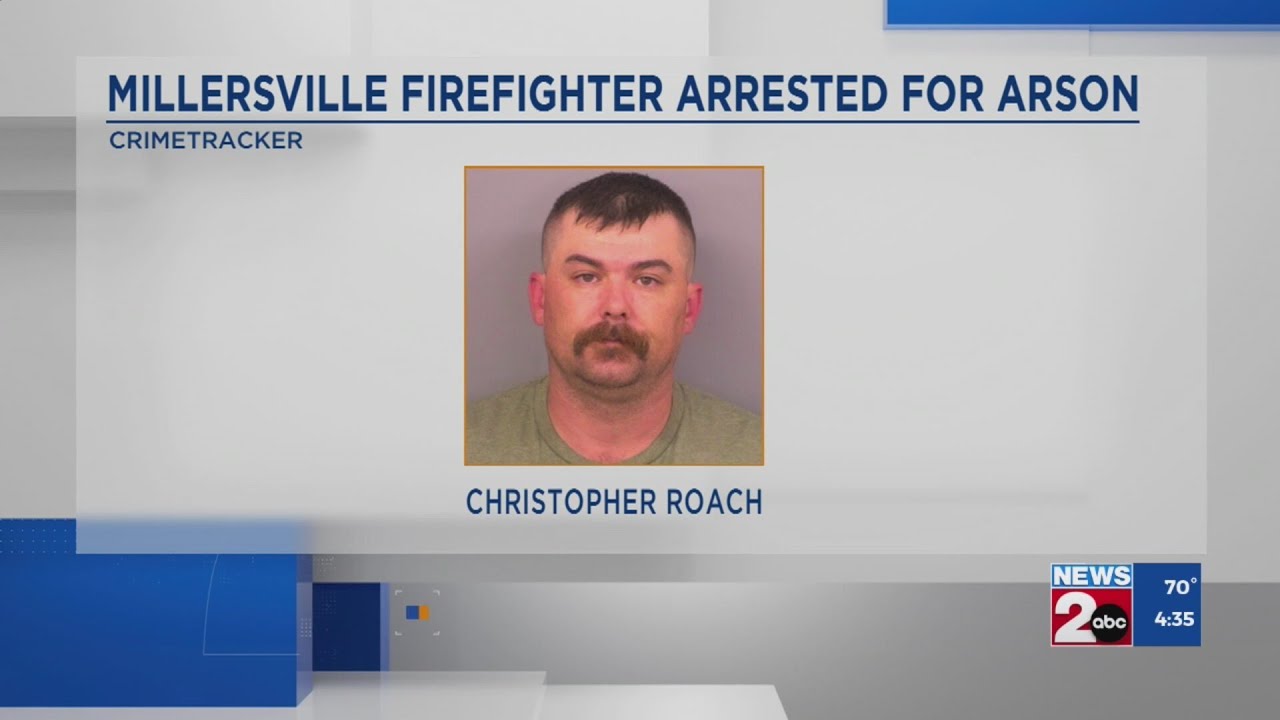 Millersville firefighter arrested for arson - YouTube