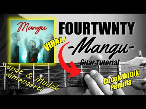 (Gitar Tutorial) VIRAL! FOURTWNTY - Mangu (Chord Asli Gampang)|Mudah ...