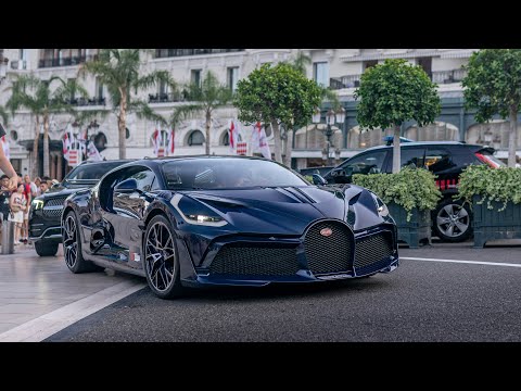 Monaco Billionaire causing Chaos with his $6 Million Bugatti Divo!
