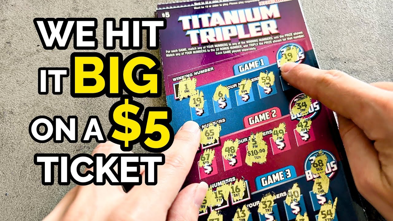 We Hit It Big on a $5 Ticket and DIDN'T EVEN KNOW IT 😱 - YouTube