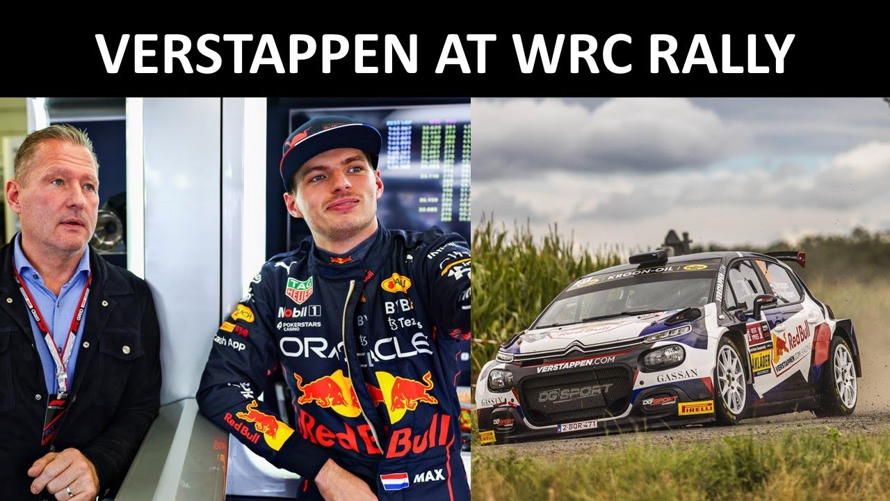 F1 Pilot Verstappen at WRC - YouTube