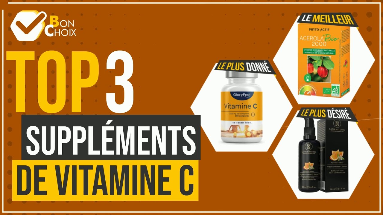 Suppléments de vitamine C - Top 3 - (BonChoix) - YouTube
