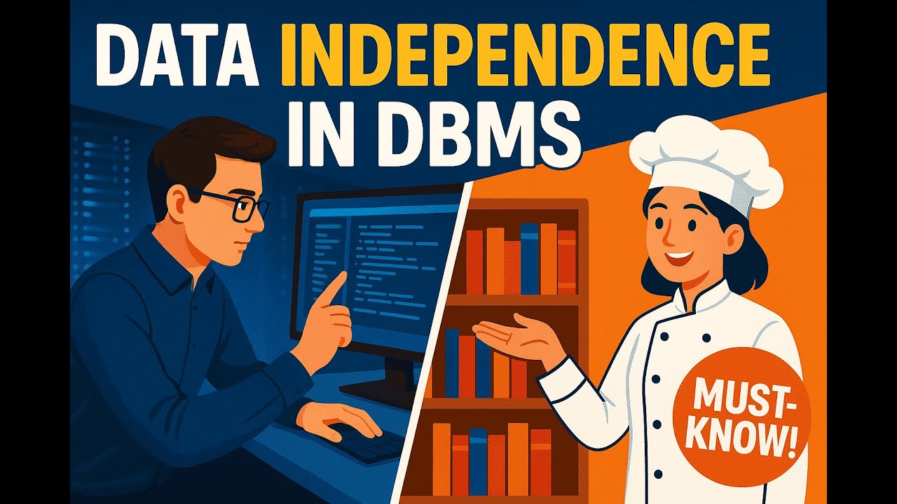Data Independence in DBMS Explained with Real Life Example | Must-Know ...