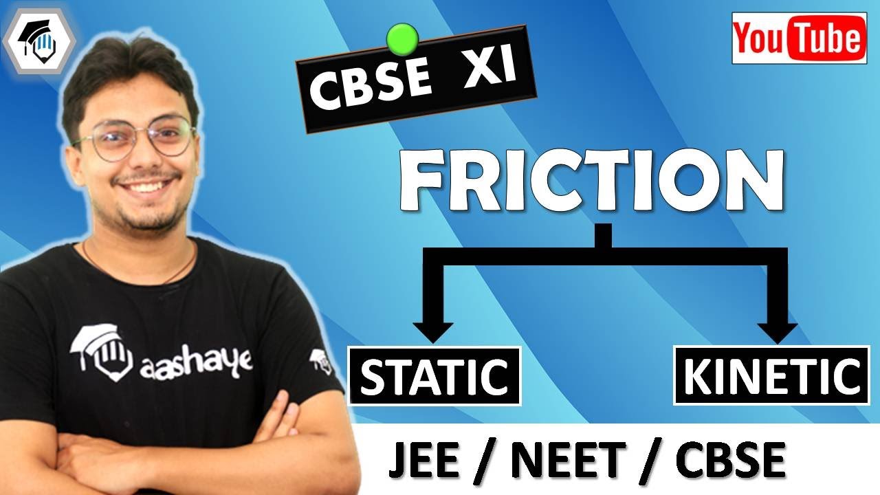 Friction | Static friction | Kinetic friction | Physics class 11 | CBSE ...