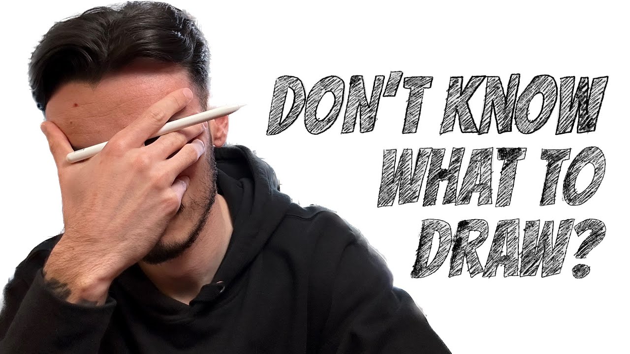 SOLUTION: Don't know what to draw? - Sketchaday - YouTube