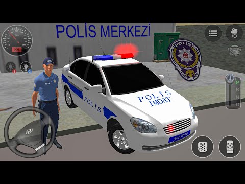 Hyundai Accent Türk Polis Arabası Sürüş Oyunu - Polis Simülatör 2026 - Android GamePlay