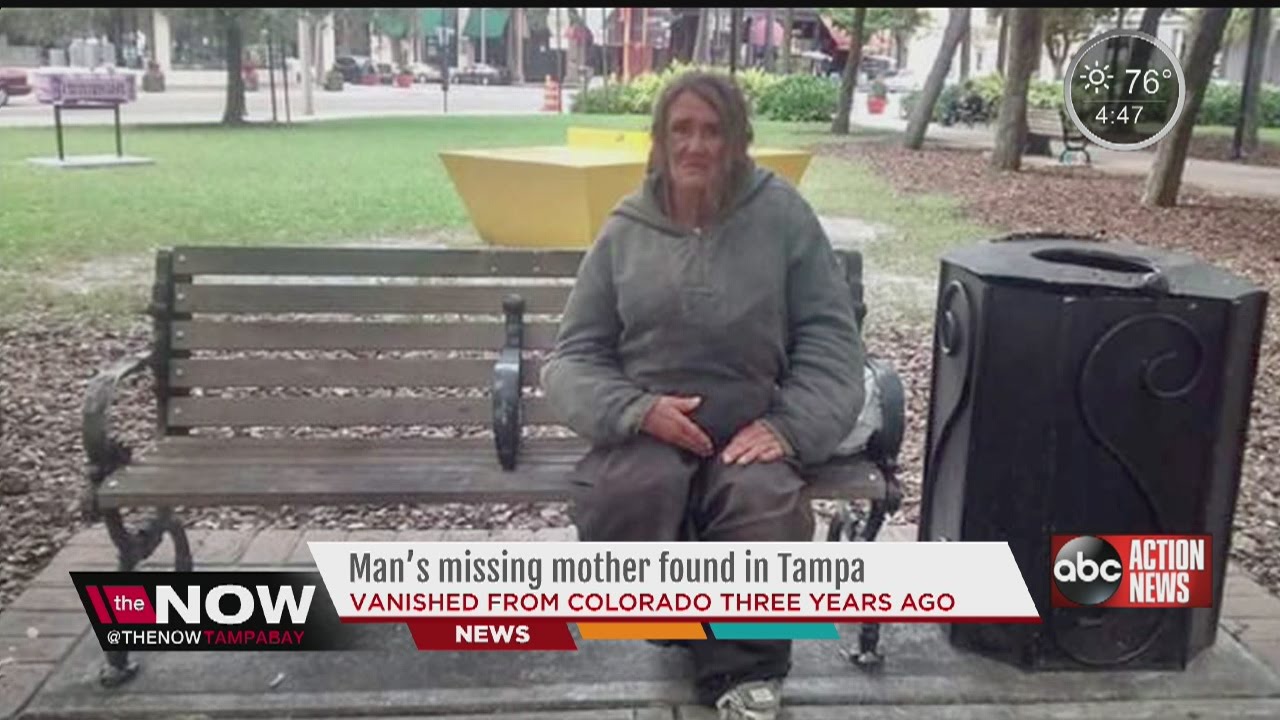 Man’s missing mother found in Tampa shines light on homelessness - YouTube