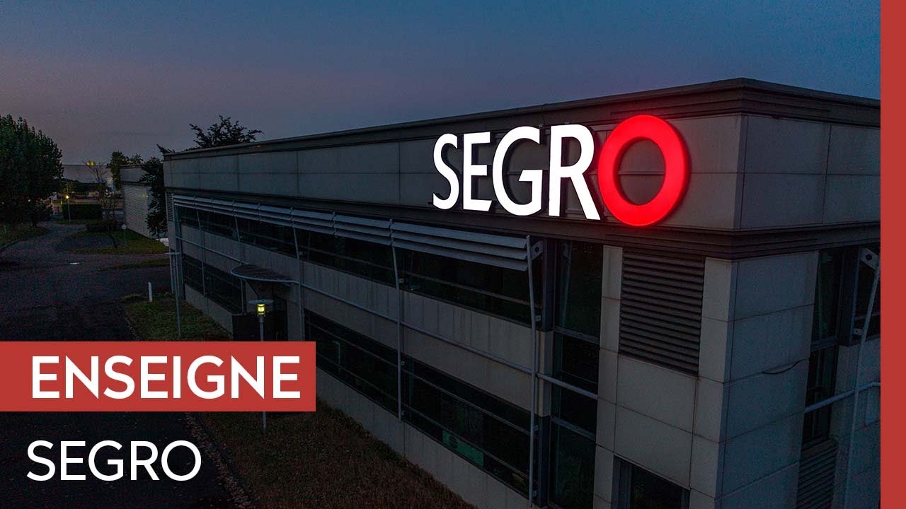 Enseignes lumineuses SEGRO : Visibilité optimale de jour comme de nuit ...