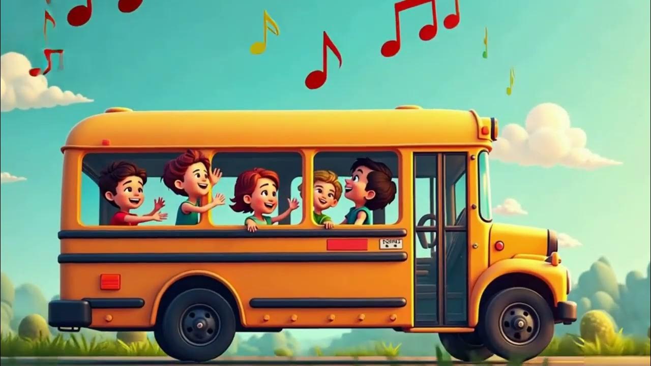 Bumpy Bus Ride | Fun Kids Song About the School Bus Adventure! 🚌 - YouTube