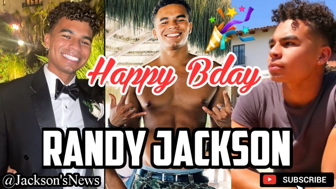 Happy Bday 🎉Randy Jackson Junior 😃 - YouTube