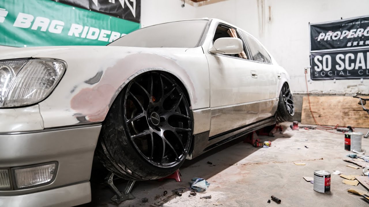 New Skirts! - VIP Style LS400 - YouTube