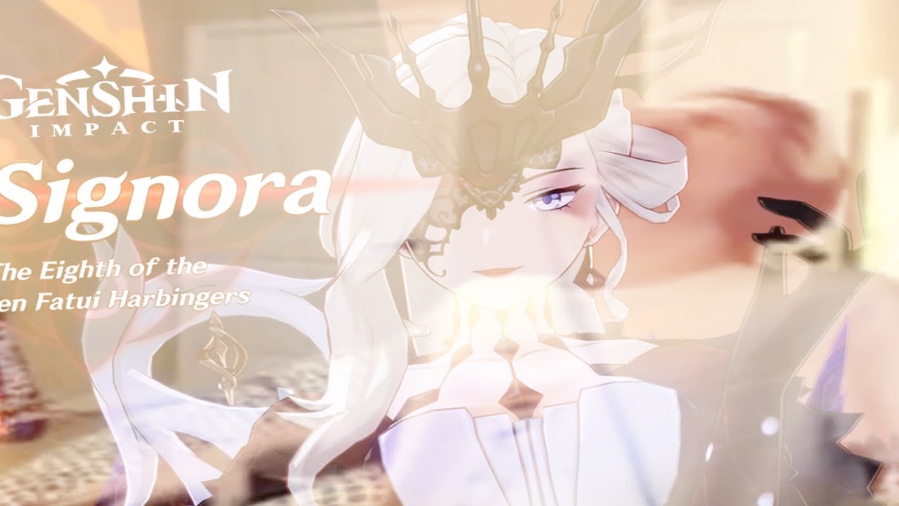 WHY IS SIGNORA HOT I LOST PLEASE- (Genshin Impact) - YouTube