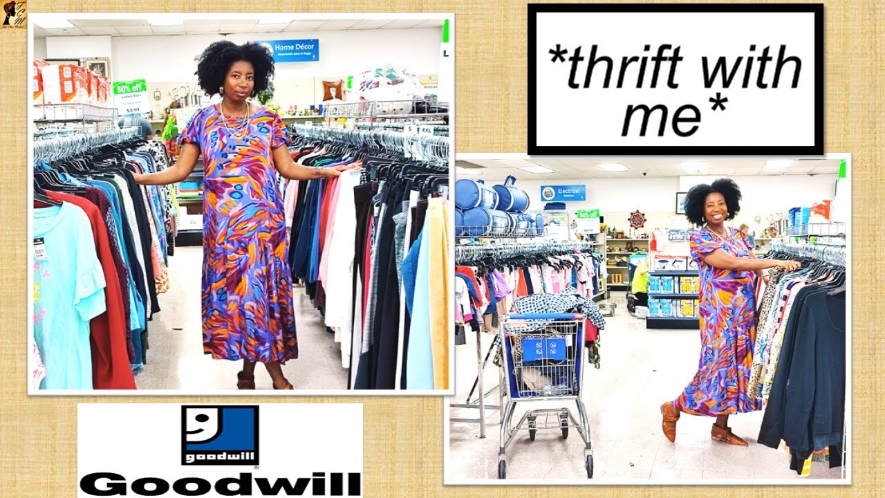LET'S GO TO 3 GOODWILL | THRIFT WITH ME | RELAXING THRIFTING | MODEST ...