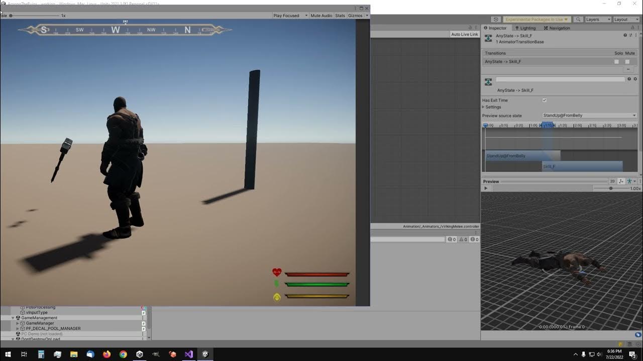 Invector Animation Transition - YouTube
