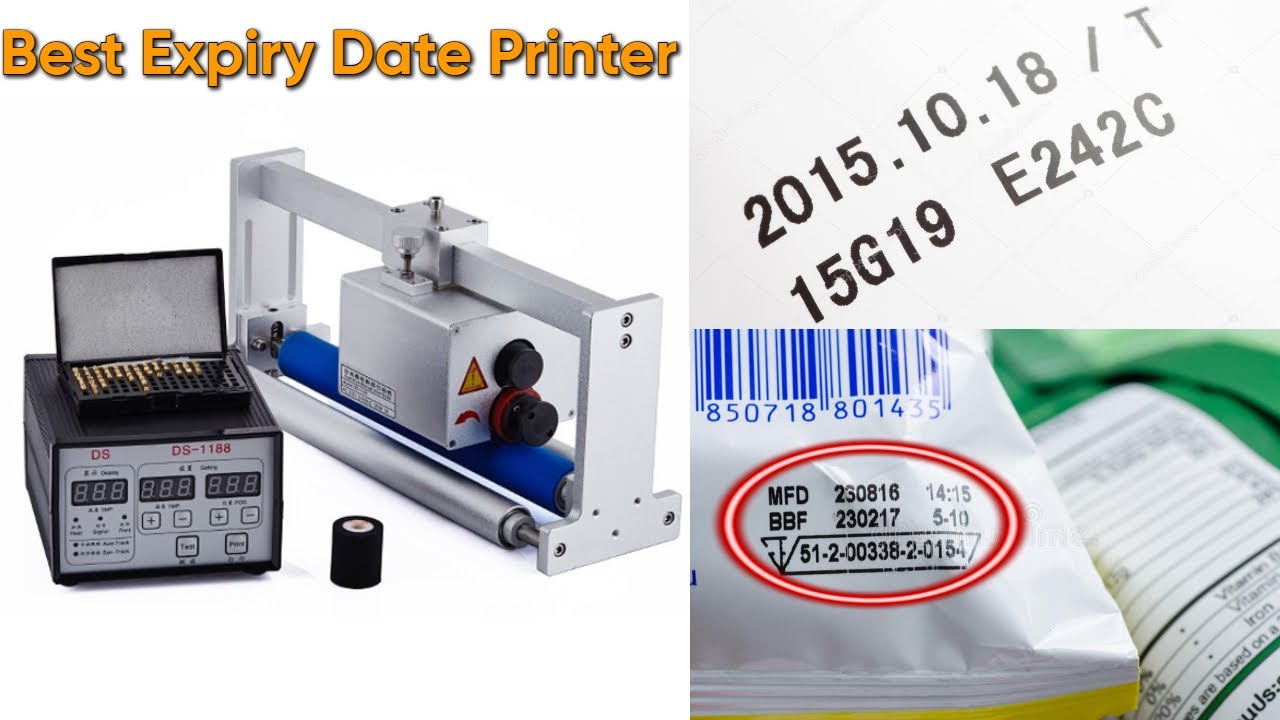 Expiry Date Printing Machine | Expiry And Manufacturing Date Coder DS ...
