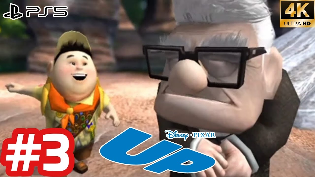 Disney Pixar Up - Gameplay Walkthrough - Part 3 [4K 60FPS PS5] No ...