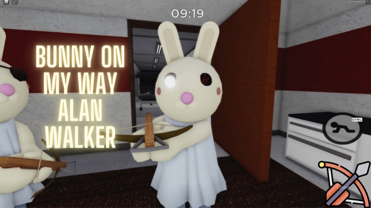 Piggy Bunny on my way Alan Walker - YouTube