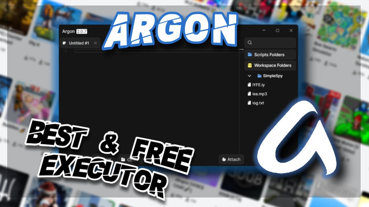 How to download Argon Best Free Roblox Executor (97% UNC) - YouTube