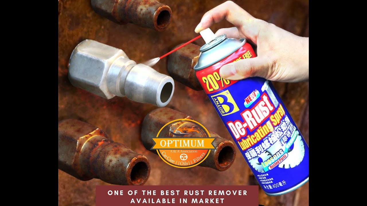 Botny De Rust Spray - Anti Rust Spray - Rust Removing Spray - YouTube