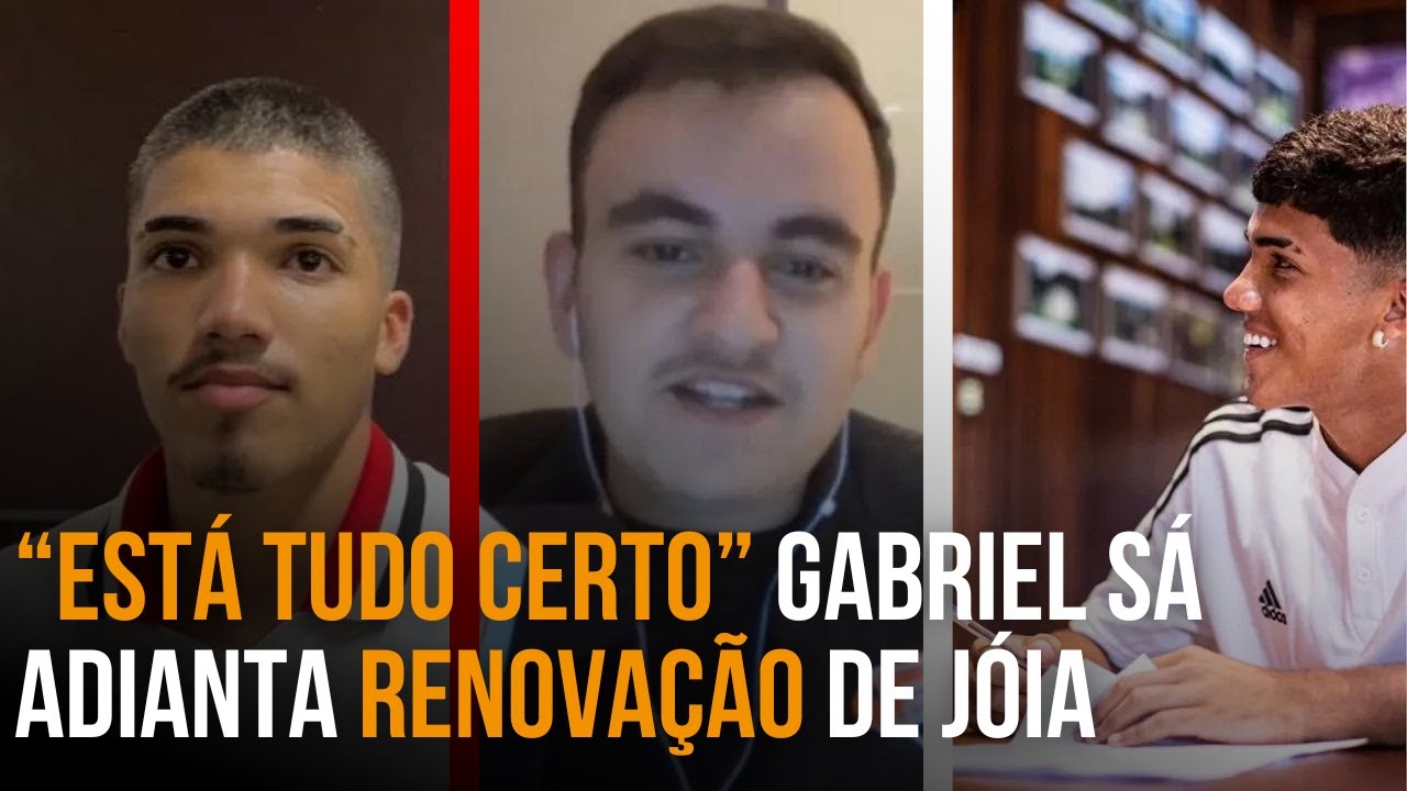 “Ele VAI RENOVAR! O São Paulo encaminhou…” Gabriel Sá informa sobre ...