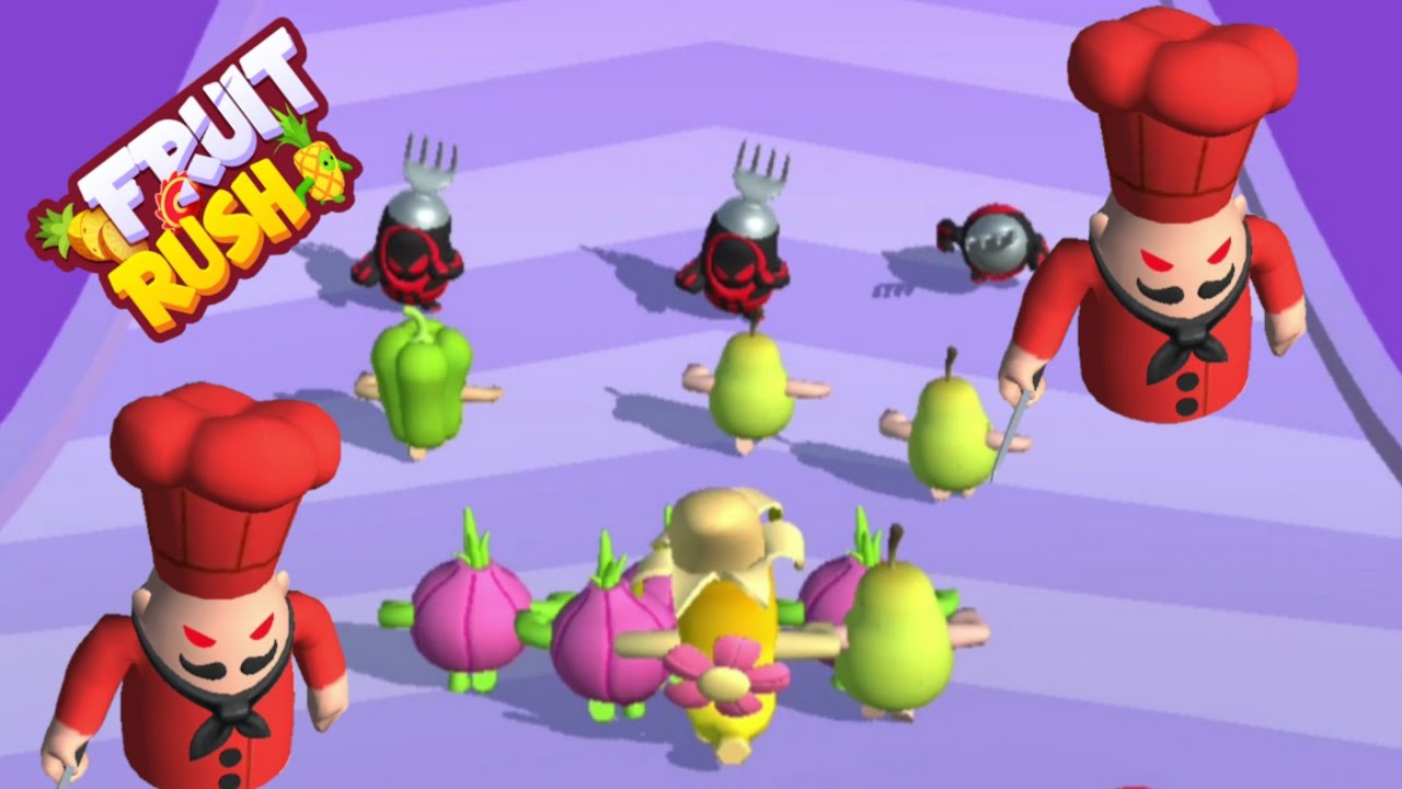 Fruit Rush-Gameplay iOS Android Walkthrough part-2 - YouTube