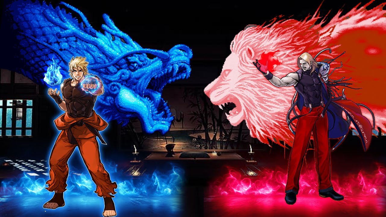 [KOF Mugen] Master Ryo Vs Master Rugal Team - YouTube