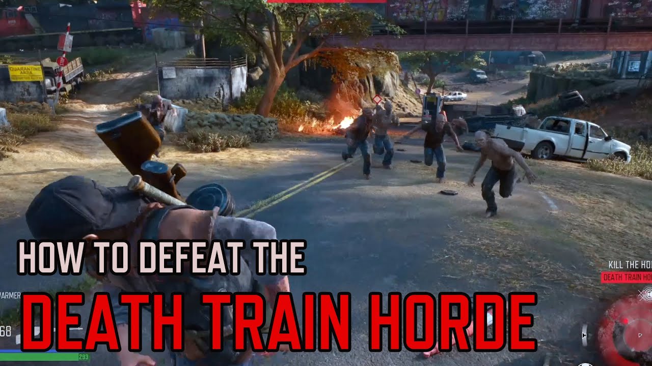Days Gone: How to Defeat the Death Train Horde - YouTube