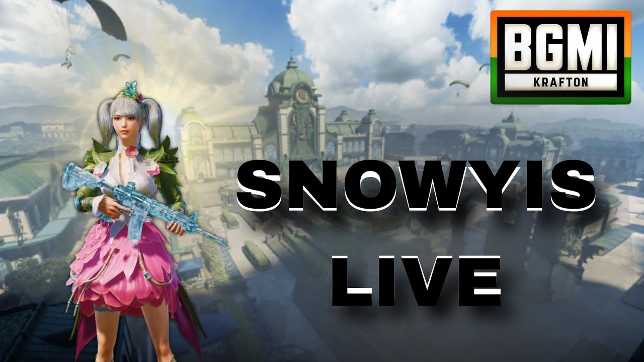 |BGMI LIVE WITH SNOWY|RANK PUSH WITH TEMMATES|BGMI 3.8 UPDATE|#bgmi# ...