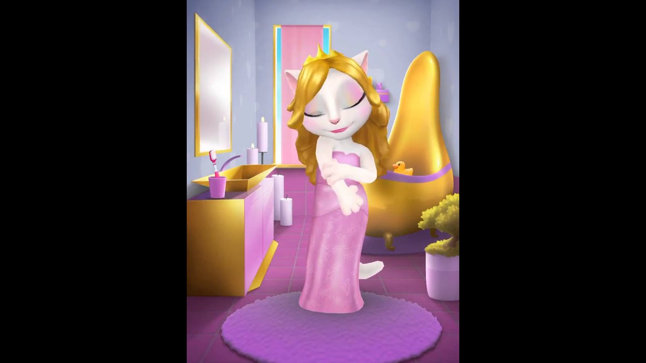 [My Talking Angela] Moonlight1 PINK Contest‼️💖😊💕😊🎀💖😊💕😊🎀💖 - YouTube