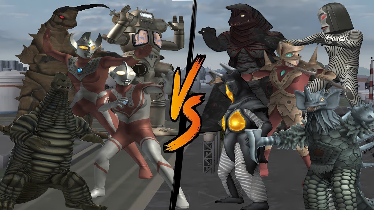 REDKING VS TYRANT ULTRAMAN ZOFFY VS ZETTON TARO VS ACE KILLER GUDON VS ...
