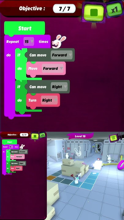 rabbids coding 18 #short - YouTube