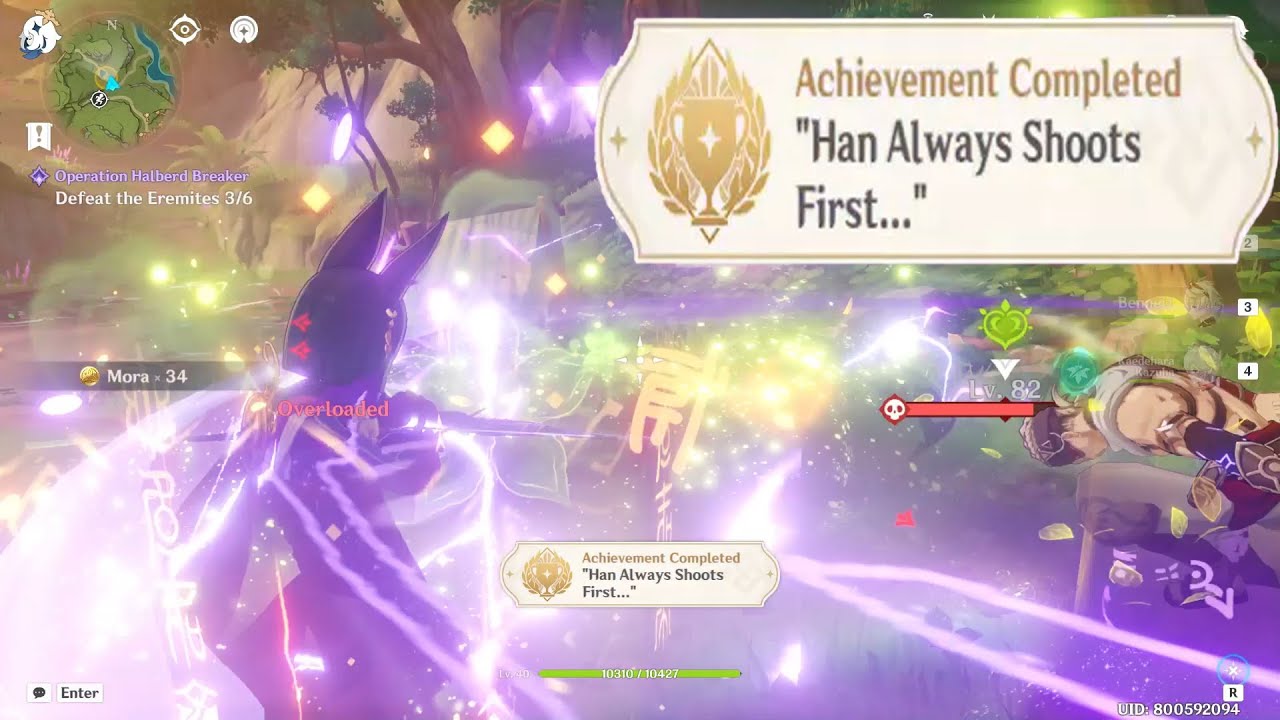 Han Always Shoots First Achievement | Genshin Impact - YouTube